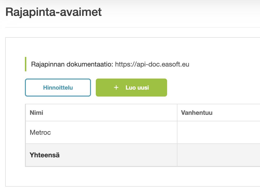 Liidin luonti Easoftiin nettisivuilta – Easoft Oy